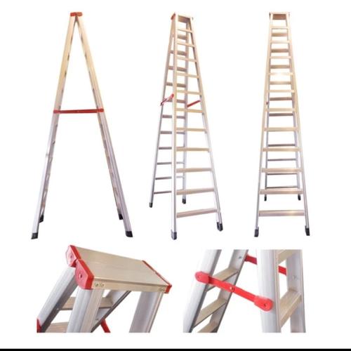 Jual Tangga Lipat 3 Meter Tebal Kokoh Tangga Lipat Aluminium Original ...