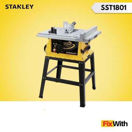 Jual Table Saw Mesin Meja Potong Kayu 10" Inch Sst1801 Stanley Sst 1801 ...
