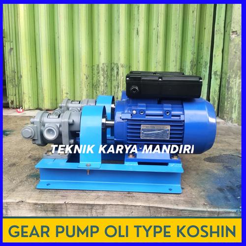 Jual GEAR PUMP KOSHIN GL 20-10 MOTOR 1,5KW 2HP 380V 3PHASE ORIGINAL JAPAN - Jakarta Barat ...
