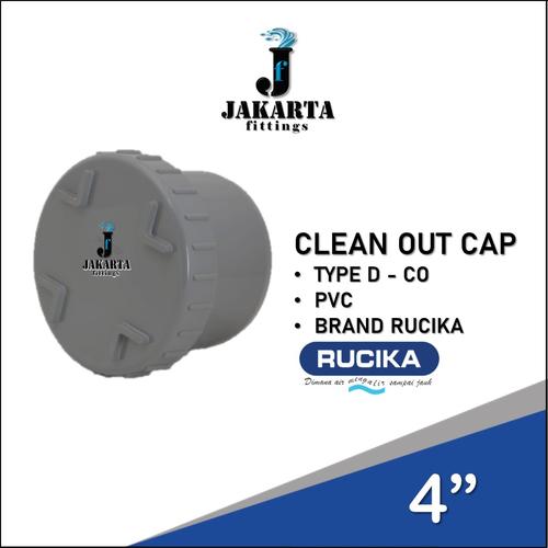 Jual Clean Out Cap D CO PVC Brand Rucika Size 4" - Kab. Bekasi ...