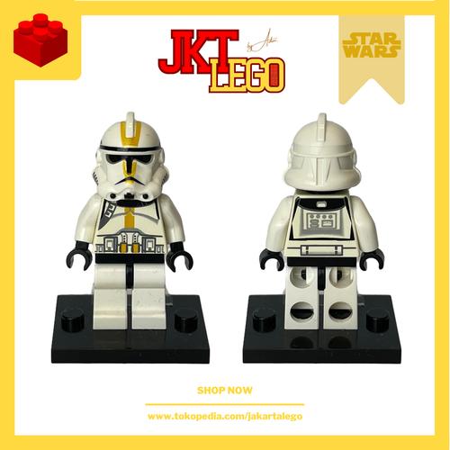 Jual Lego Star Wars Minifigure | Clone Trooper-Yellow Markings Ep.3 ...