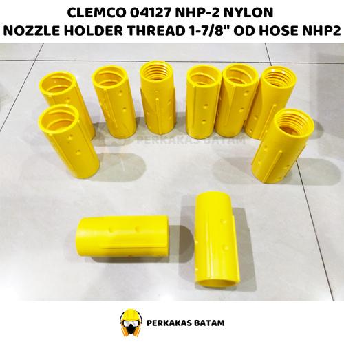 Jual CLEMCO 04127 NHP-2 NYLON NOZZLE HOLDER THREAD 1-7/8" OD HOSE NHP2 ...