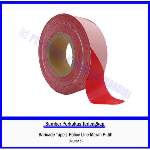 Jual Baricade Tape / Police Line hitam kuning merah putih - 2 inch x ...