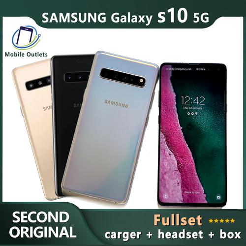 Jual Samsung Galaxy S10 5G Handphone 5G S10 Second Original Mulus HP 5G ...