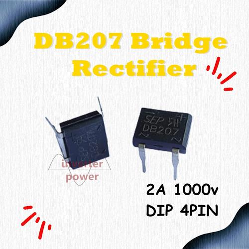 Jual DB207 bridge rectifier bridge 2A 1000V DIP-4 pin - Kota Semarang - inverter power | Tokopedia