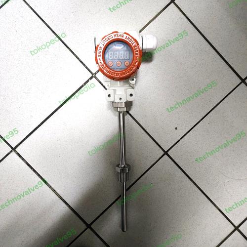 Jual TEMPERATURE TRANSMITTER DISPLAY 0-100 DEG C 1/2" INCH 100MM ...