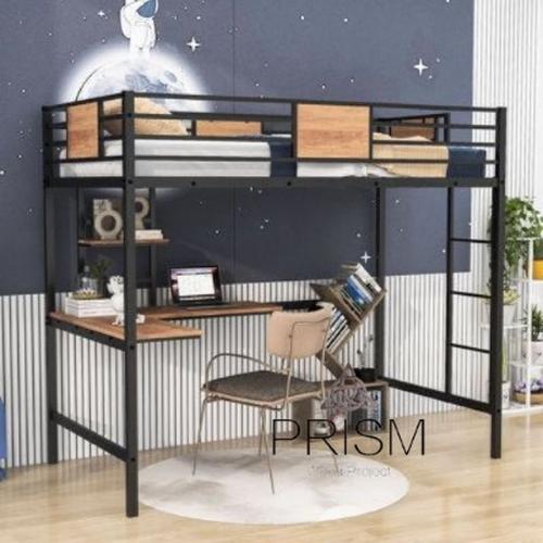 Jual Loft bed besi ranjang tempat tidur minimalis dipan besi variasi LF ...