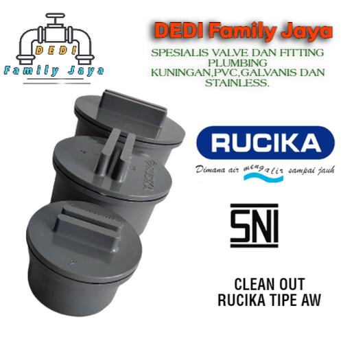 Jual CLEAN OUT (CO) MERK RUCIKA TIPE AW 2 Inch - 4 Inch - 3 Inch ...