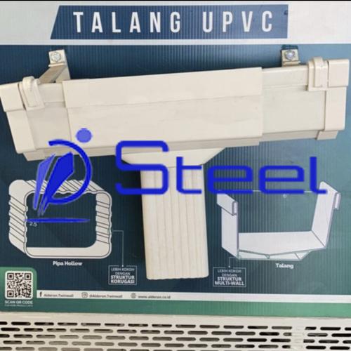 Jual Set Talang Alderon UPVC | Talang Atap Alderon Pjg 3M 4M - Pjg 3M ...