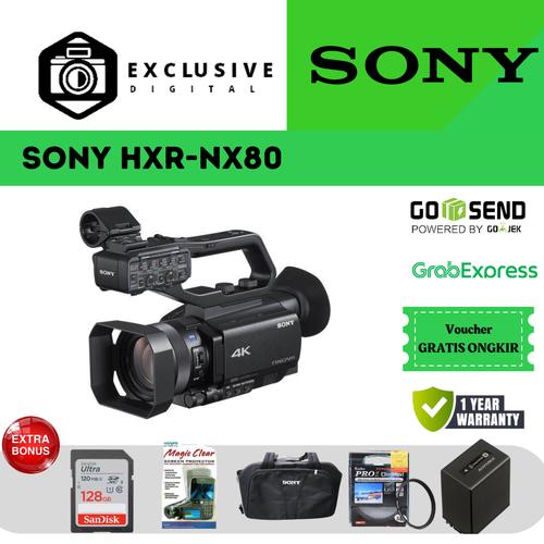 Jual CAMCORDER SONY HXR-NX80 / SONY HXR-NX80 / SONY NX80 - PAKET ...