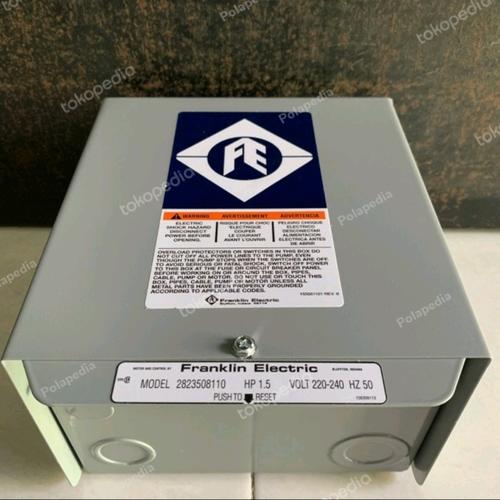 Jual Control Box Franklin 1.5HP (1.1 KW) 220V Panel Box Submersible - Kab. Bekasi - Polapedia ...