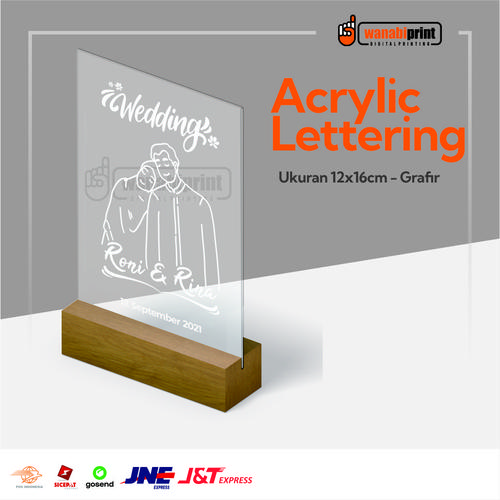 Jual Akrilik Acrylic Lettering Print Grafir | Print UV - SIAP CETAK ...