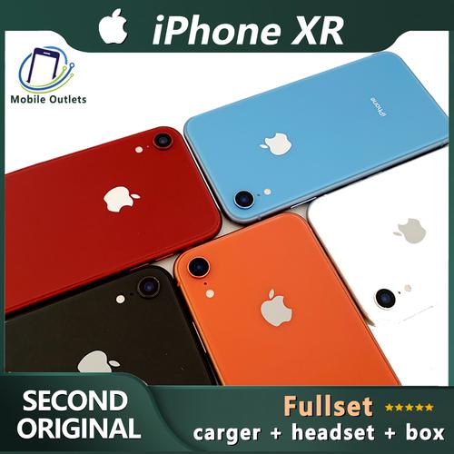 Jual iPhone XR 256GB/128GB/64GB fullset second mulus 100% original iP XR - RED, 64GB ALL SIM ...