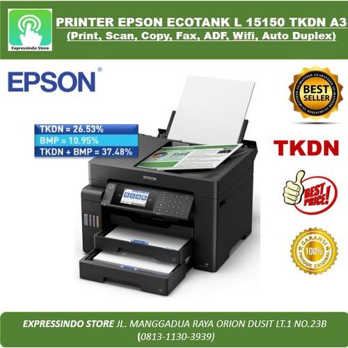 Jual Epson EcoTank L15150 A3 Wi-Fi Duplex All-in-One Ink Tank Printer TKDN - Jakarta Pusat ...