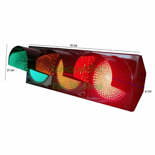 Jual LAMPU TRAFFIC LIGHT LED 30 CM 3 ASPEK HORIZONTAL / LAMPU LALU ...