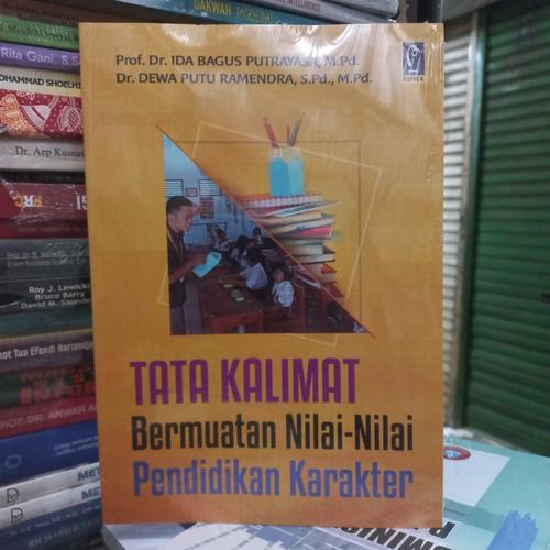 Jual Tata kalimat bermuatan nilai nilai pendidikan karakter. - Kota ...