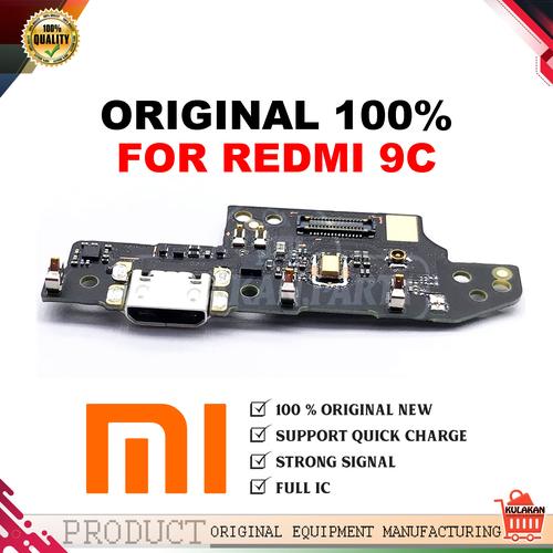 Jual PAPAN CAS REDMI 9C / FLEKSIBEL UI BOARD FULL IC CONNECTOR CHARGER ...