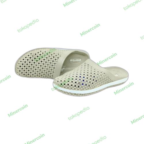 Jual Sandal Sehat Karet Empuk Elastis jaring Pria & Wanita Indoor ...