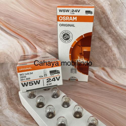Jual Osram T10 W5W 24v 5w 2845 lampu tancap - Jakarta Barat - Cahaya Mobilindo 88 | Tokopedia