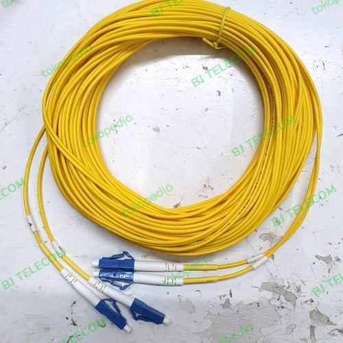 Jual patch cord Lc LC 10 meter duplex singlemode - Jakarta Pusat ...