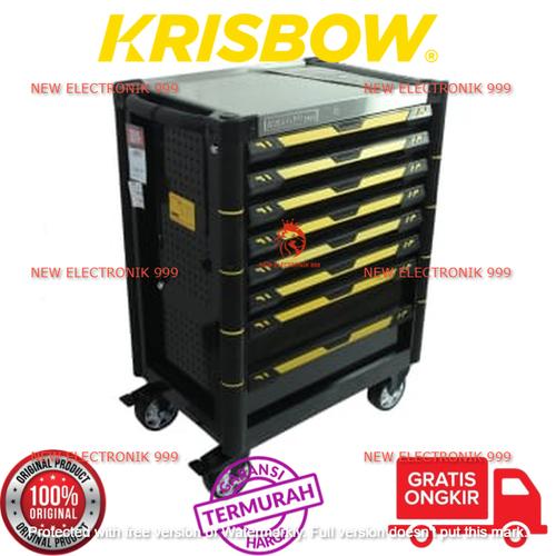 Jual KRISBOW TOOL DRAWER 8D 6S/2M BLACK LPDBL8 10433920 - Jakarta Barat ...