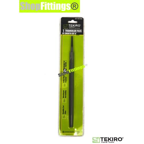 Jual TEKIRO GT TS 1546 Kikir Segitiga 8" Halus Triangular Files Smooth ...