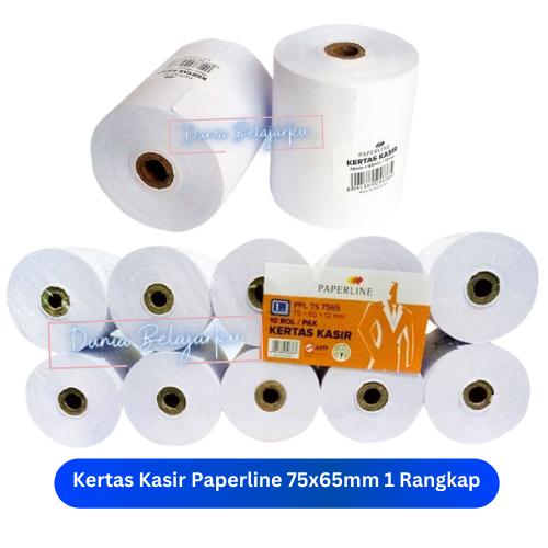 Jual Kertas Kasir / Register Roll / Tellstruk Paperline 75x65mm 1 ...