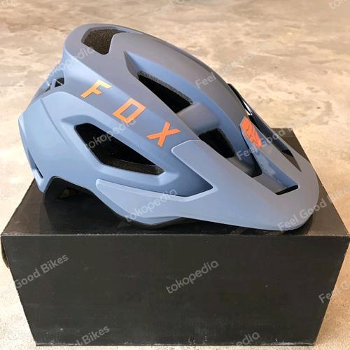Jual Helm Sepeda Gunung Fox Speed Frame Blue Stilo Mountain Bike Helmet ...