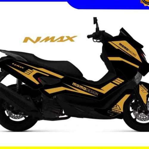 Jual Striping Sticker Lis Cutting Gold Nmax OLD - LIS BODY GOLD - Kota ...