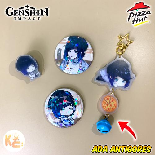 Jual 2023 Genshin Impact x Pizza Hut Standing Acrylic RGB Ningguang ...