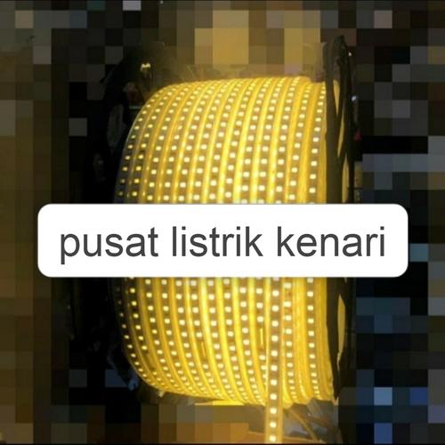Jual LAMPU SELANG LED STRIP 2835 120LED 1 ROLL 100 METER 100M SMD 220V ...