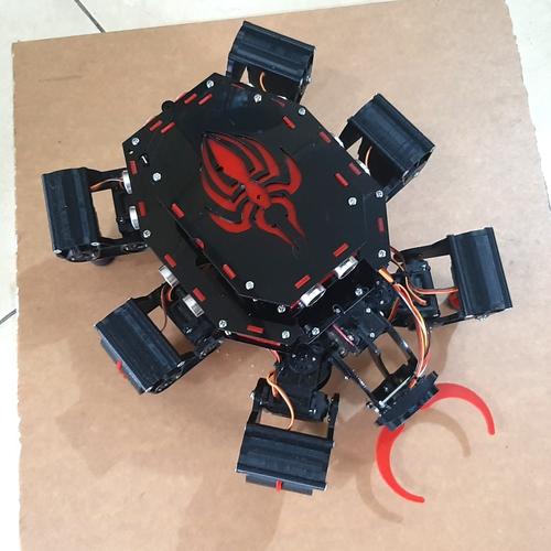 Jual Robot Hexapod Kinematic, Servo MG995, MG996, AX8601, DS3218, TD8120 - Rangka - Kota Padang ...