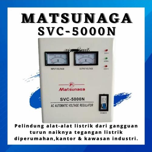 Jual Stabilizer Matsunaga 5000VA Stavol Svc - 5000 N Stabilizer ...
