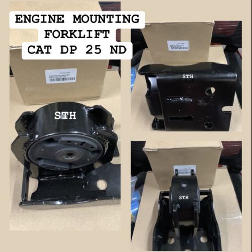 Jual ENGINE MOUNTING ASSY INCLUDE BRACKET FORKLIFT CAT DP30 SATUAN SET ...