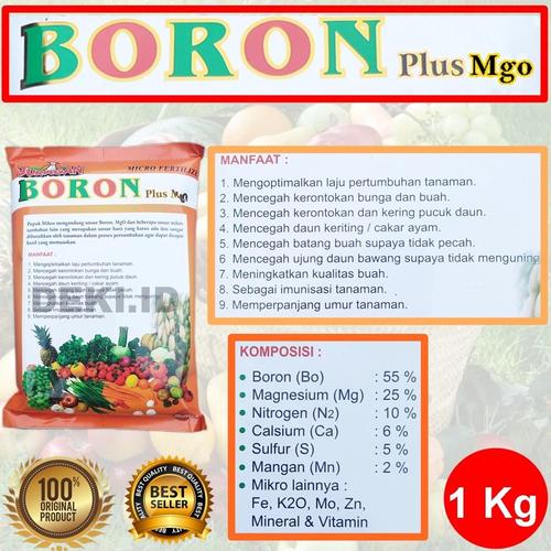 Jual Pupuk Boron Plus Magnesium Juragan 1 Kg Micro Fertilizer Tanaman Anti - Jakarta Barat ...