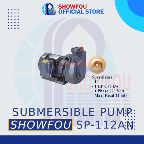 Promo SHOWFOU TURBINE PUMP SP-112AN 1 HP 1 Phase 0.75 kWatt 1 Inch ...
