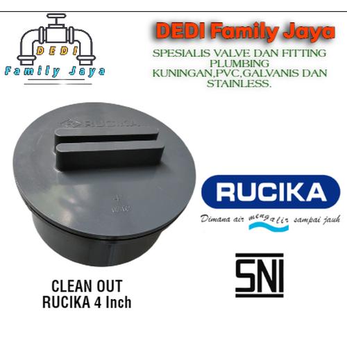 Jual CLEAN OUT (CO) MERK RUCIKA TIPE AW 2 Inch - 4 Inch - 4 Inch ...