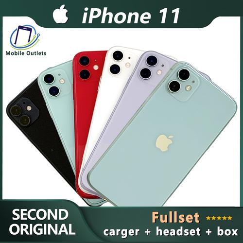 Jual iPhone 11 Second 256GB/128GB/64GB SECOND Original 100% Mulus Fullset - BLACK, 64GB ALL SIM ...