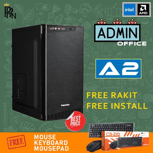 Jual Paket PC Rakitan Admin & Office A2 INTEL i5-3570 H61 DDR3 8GB SSD ...