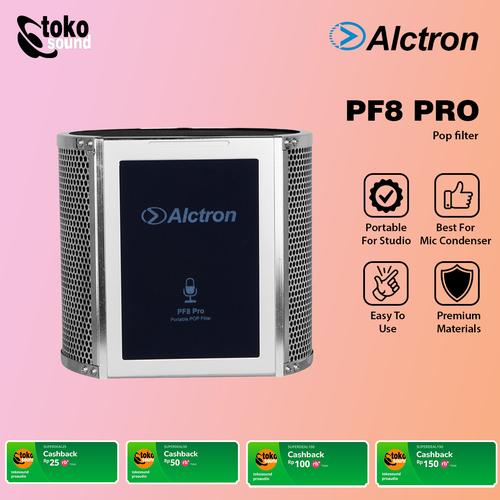 Jual ALCTRON PF8 PRO - Professional Vocal Booth With Pop Filter ...