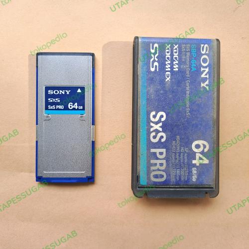 Jual Sony SxS Pro 64 GB (memory card pro for camera XDCam HD camcorders ...