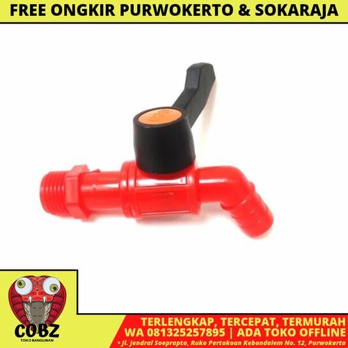 Jual 1/2 IN / ISCO Kran Air Tembok Taman Kamar Mandi Plastik PVC - Kab ...