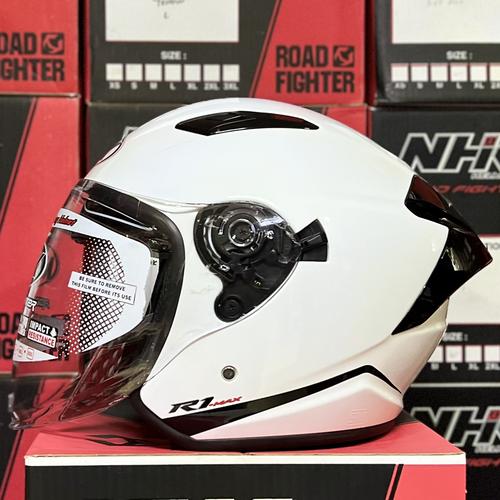 Jual NHK R1 Max - Solid White - DV - M - Jakarta Utara - Helmet Heaven ...