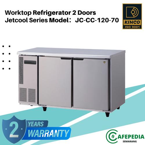 Jual RESTOLINE UNDERCOUNTER CHILLER 2 DOORS JETCOOL JC-CC-120-70 GARANSI - Kota Semarang ...