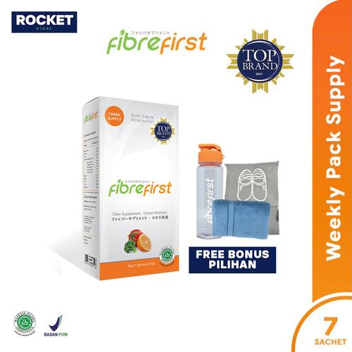 Jual Fibre First 7 sachet 1 Weeks Supply 56gr - FiberFirst Suplemen Serat - TANPA BONUS ...