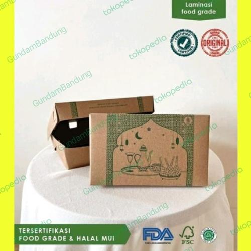 Jual BOX MAKANAN MOTIF RAMADHAN IDUL FITRI LEBARAN FOOD GRADE - Kota ...