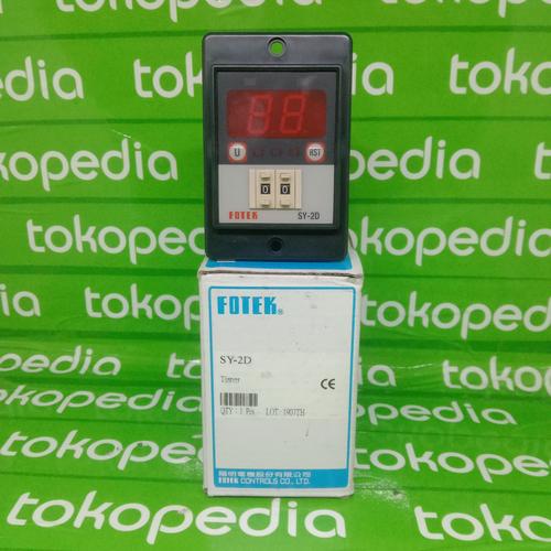 Jual fotex timer digital SY-2D 250VAC - Jakarta Barat - jenus mandiri ...