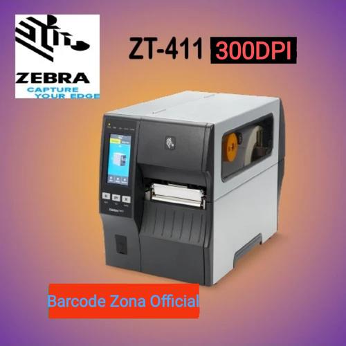 Jual PRINTER BARCODE ZEBRA ZT411 INDUSTRIAL Touch Screen 300 DPI ...