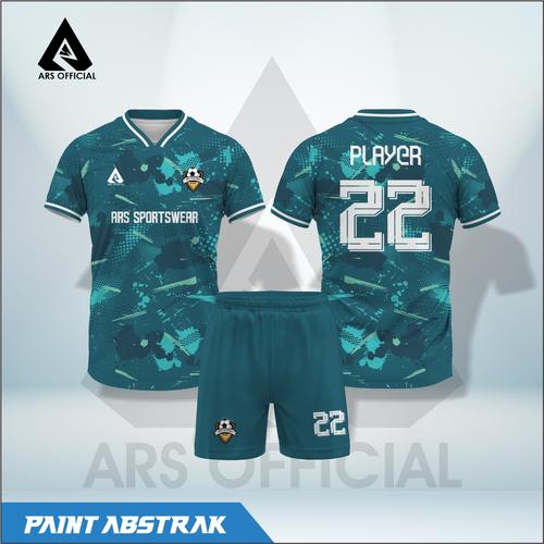 Promo JERSEY FUTSAL & JERSEY SEPAK BOLA PRINTING ARS PAINT ABSTRAK - STELAN, S - Kota Bandung ...