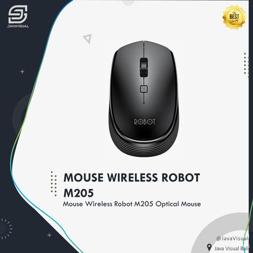 Jual Mouse Wireless Robot M205 Optical Mouse - Kota Denpasar ...